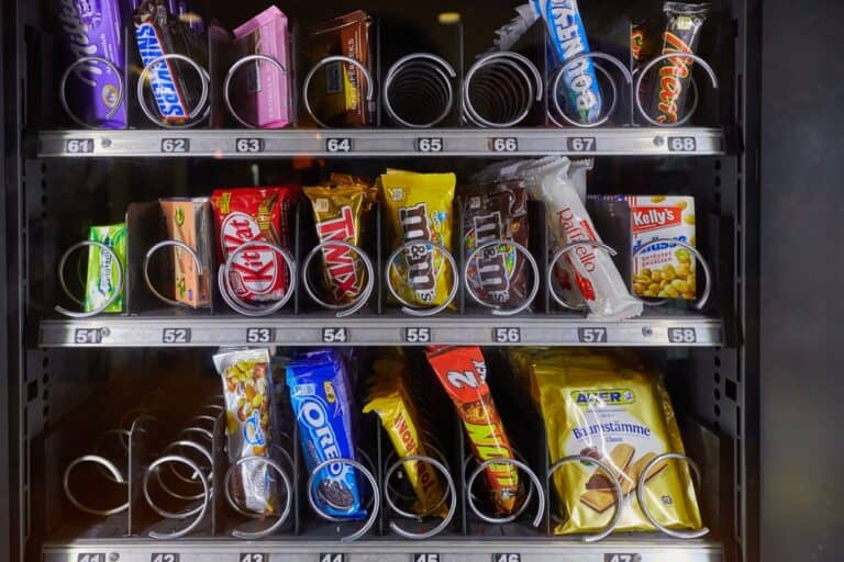 Distributeur automatique de snacks, confiseries : prix et infos